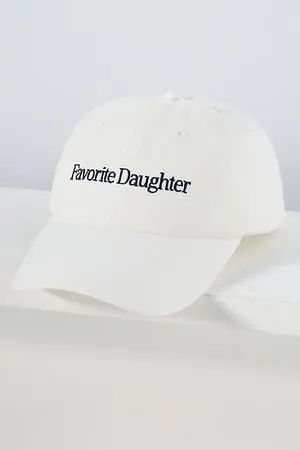 FAVORITE DAUGHTER Baseball Cap - Ivory