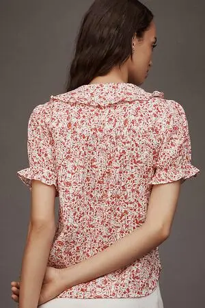 PILCRO Keira Blouse - Red