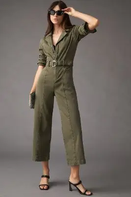 Paige Anessa Long-sleeve Jumpsuit
