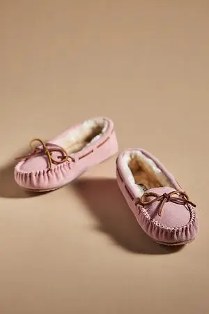Minnetonka Cally Moccasins - Pink