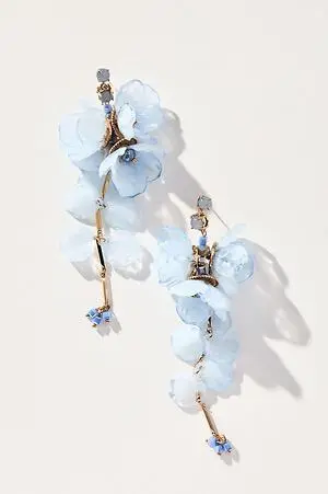 Anthropologie Blossom Drop Earrings