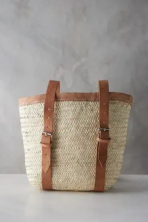 TERRAIN Leather Handle Market Backpack, Small