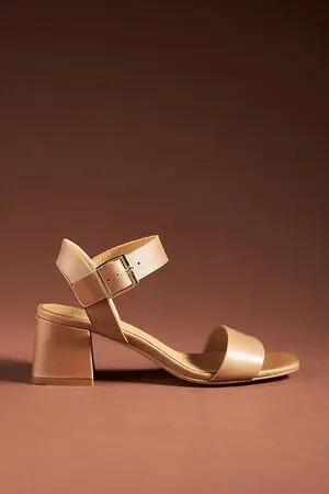 Nisolo Block Heel Sandals Honey