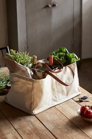 TERRAIN Canvas Market Tote, Large - Multi
