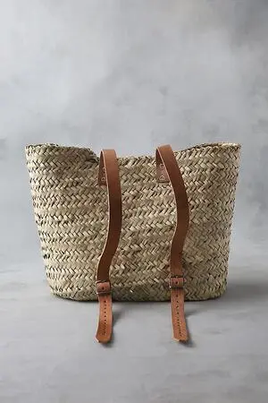 TERRAIN Leather Handle Market Backpack