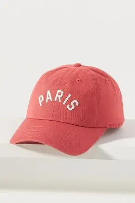 Anthropologie Anthropologie The Wanderlust Paris Cap Red