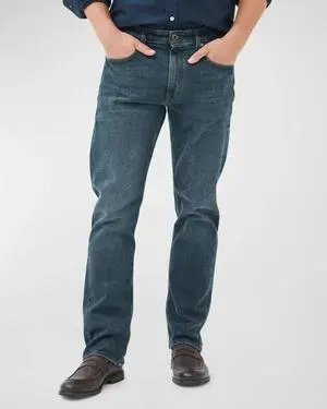 Rodd & Gunn Winton Straight Leg Denim Jeans - Mid Blue