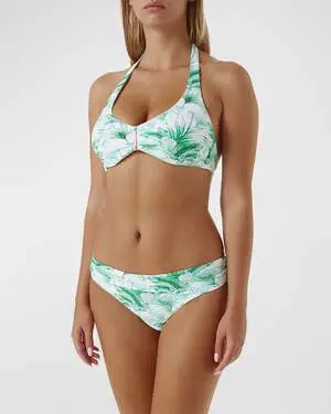 Melissa Odabash Provence Fold-over Bikini Bottoms - Palm