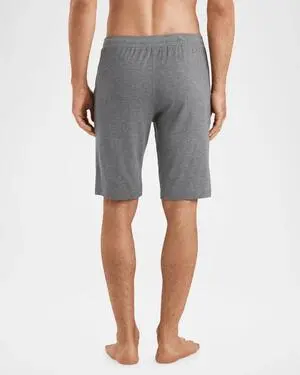 Hanro Casual Lounge Shorts - Gray Pattern