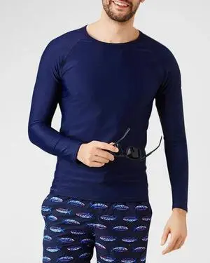 Vilebrequin Crewneck Surf Shirt - Navy