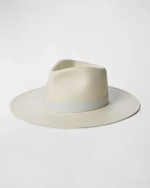 Janessa Leoné Zoe Packable Fedora - Bleach