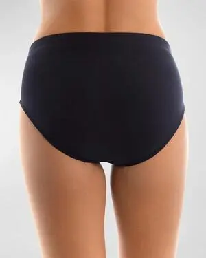 Magicsuit Jersey Classic High-waist Bikini Briefs - Black