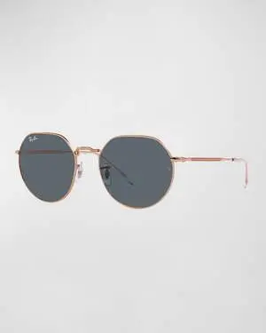 Ray-ban Ray-Ban Round Metal Sunglasses Blue