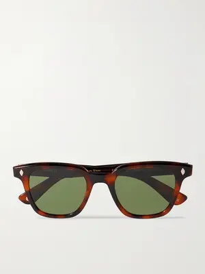 Garrett Leight Broadway D-frame Sunglasses - Tortoiseshell