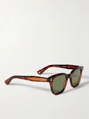 Garrett Leight Broadway D-frame Sunglasses - Tortoiseshell