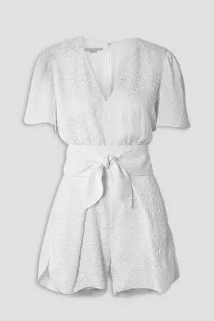 Women's White Rompers