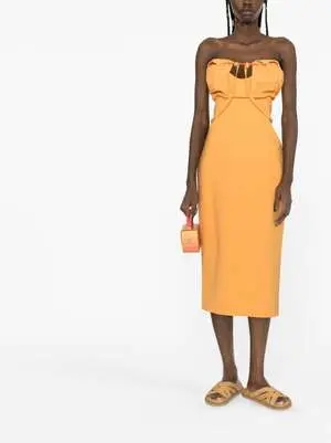 Jacquemus Strap-detail Sleeveless Dress
