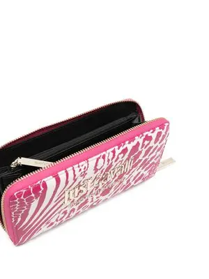 Just Cavalli Animal-print Continental Wallet