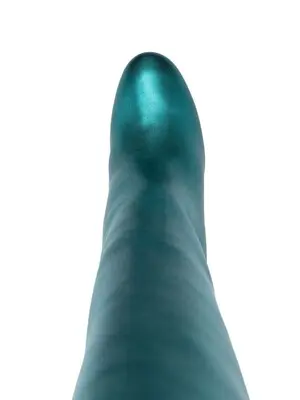 MAISON SKORPIOS Adriana 90mm Knee-high Boots - Blue