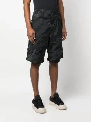 MAHARISHI Camouflage-print Wide Leg Shorts