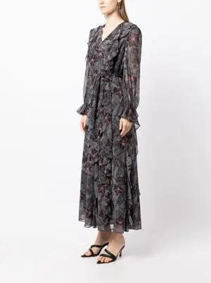 Diane Von Furstenberg Geometric-print Midi Dress
