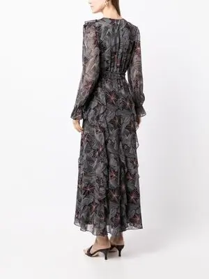 Diane Von Furstenberg Geometric-print Midi Dress