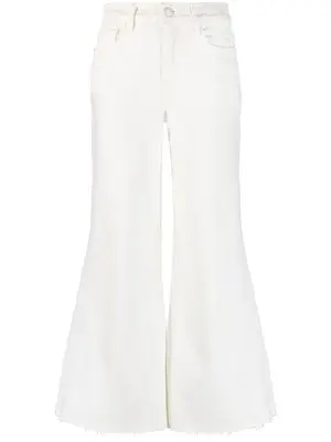 FRAME Flared Cropped Jeans