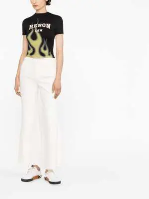 FRAME Flared Cropped Jeans