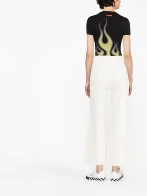 FRAME Flared Cropped Jeans