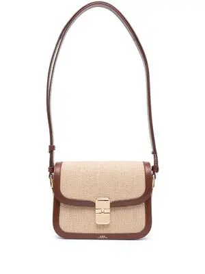 A.p.c. Grace Woven Shoulder Bag
