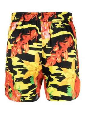 PHIPPS Floral-print Deck Shorts