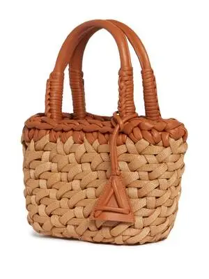 Alanui Icon Small Raffia Tote Bag