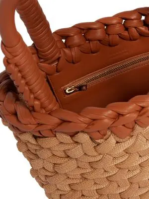 Alanui Icon Small Raffia Tote Bag