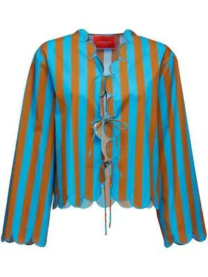 La DoubleJ Vertical-stripe Jacket