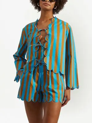 La DoubleJ Vertical-stripe Jacket