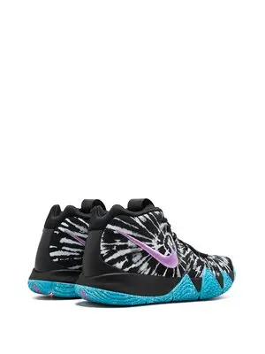 Nike Kyrie 4 As Tie-dye Sneakers - Black