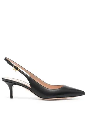 GIANVITO ROSSI Ribbon 55mm Slingback Pumps