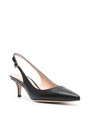 GIANVITO ROSSI Ribbon 55mm Slingback Pumps