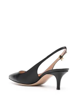 GIANVITO ROSSI Ribbon 55mm Slingback Pumps
