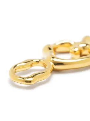 MARIA BLACK Fluent Letter Q Pendant - Gold