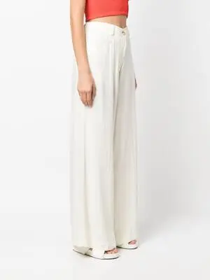 FORTE_FORTE High-waisted Wide-leg Trousers