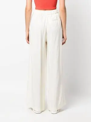 FORTE_FORTE High-waisted Wide-leg Trousers