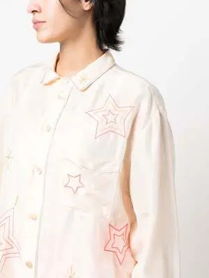 FORTE_FORTE Star-print Shirt