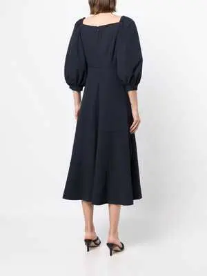 Cinq À Sept Kristina Bishop-sleeves Midi Dress