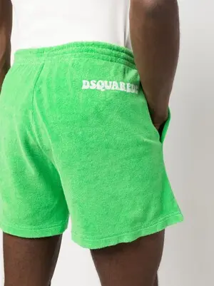 Dsquared2 Logo-print Cotton Shorts