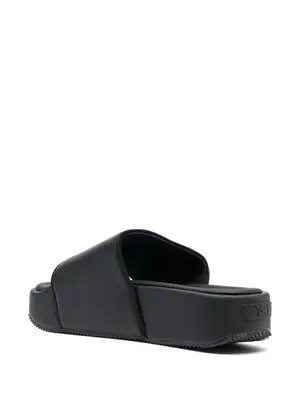 Y3 Leather Slides
