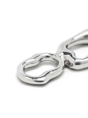 MARIA BLACK Fluent Letter O Pendant - Silver