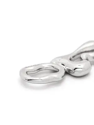 MARIA BLACK Fluent Letter R Pendant - Silver