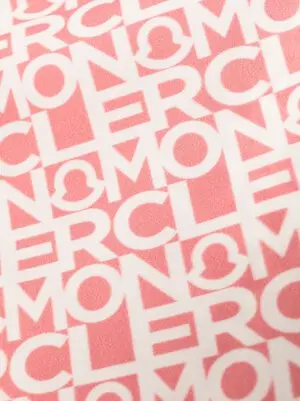 Moncler Logo-print Swimsuit - Pink