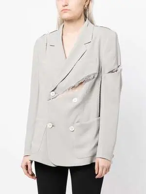 Undercover Cut-out Double-breasted Blazer